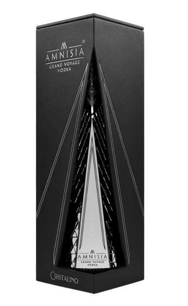 AMNISIA VODKA GRAND VOYAGE CRISTALINO WITH GIFT BOX HANDCRAFTED POLAND ...