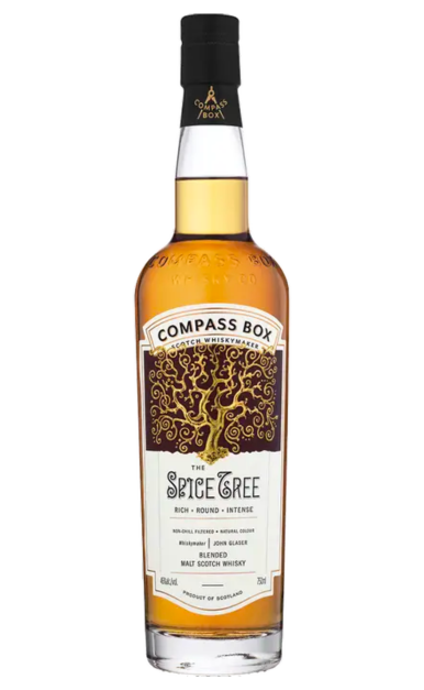 COMPASS BOX THE SPICE TREE BLENDED MALT SCOTCH WHISKY 92PF 750ML ...