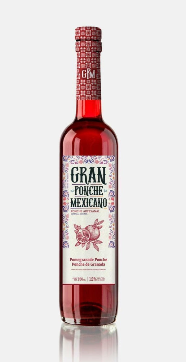 GRAN PONCHE MEXICANO POMEGRANATE 750ML – Liquor Near Me