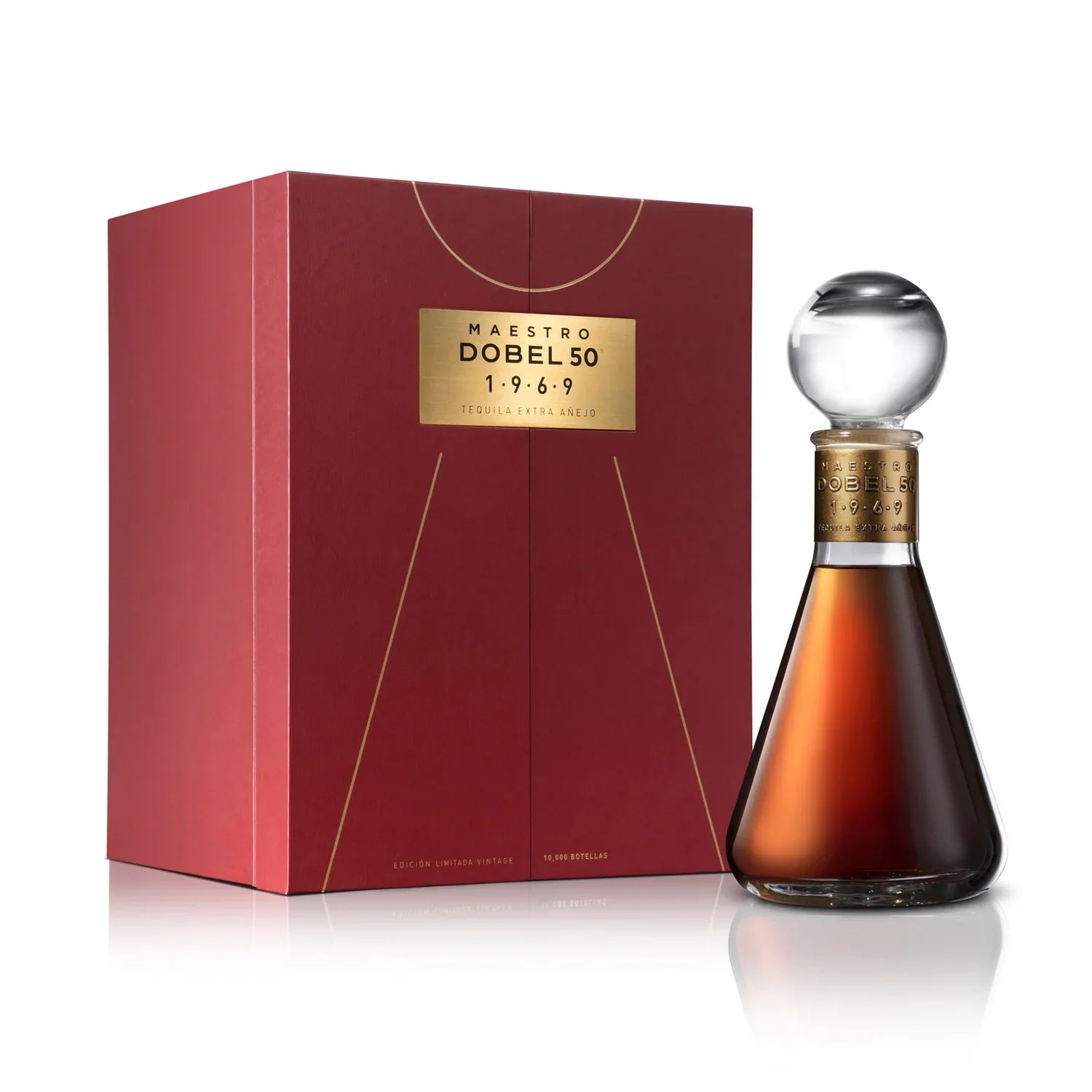 MAESTRO DOBEL 50 TEQUILA EXTRA ANEJO 1969 EDITION 750ML – Liquor Near Me